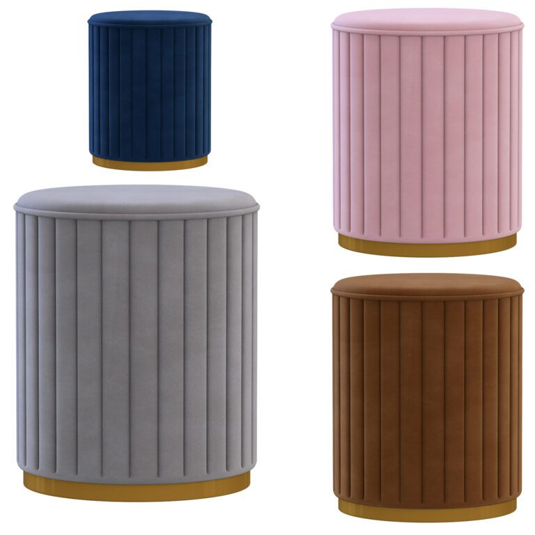 Round pouf (362382) 3D model - Download 3D model Round pouf (362382 ...