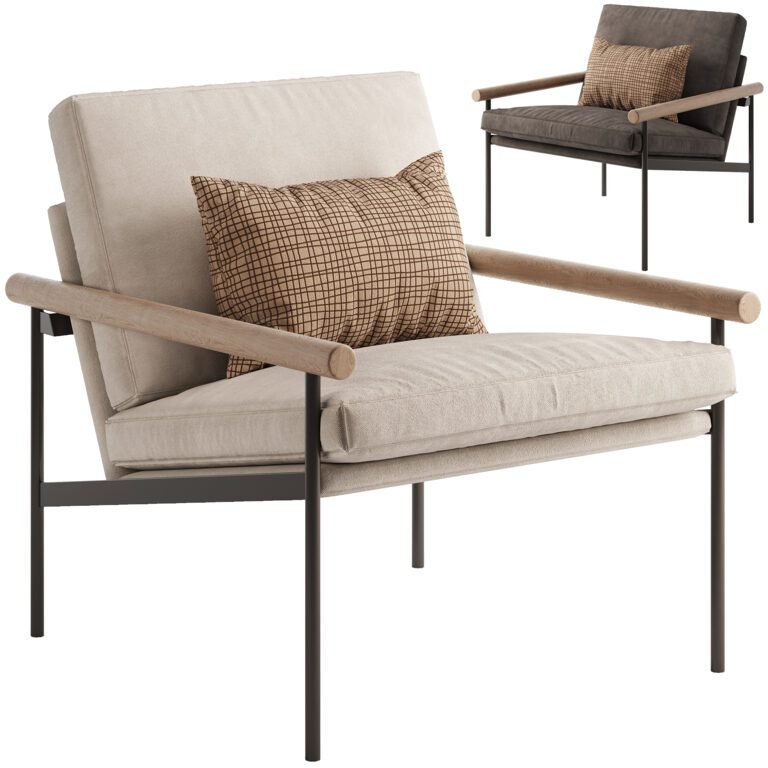 Simon James Seating Chair (362676) 3D model - Download 3D model Simon ...