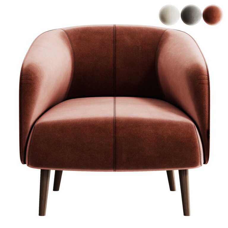 Laskasas AMALFI armchair (362685) 3D model - Download 3D model Laskasas ...
