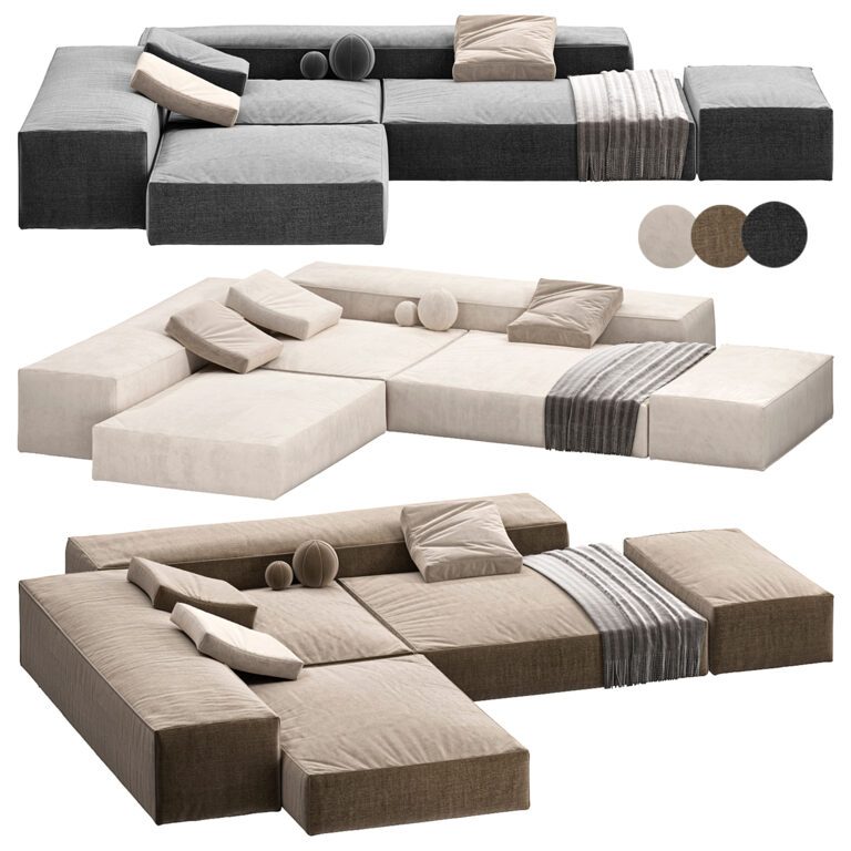 Ru sky sofa 2 (363410) 3D model - Download 3D model Ru sky sofa 2 ...