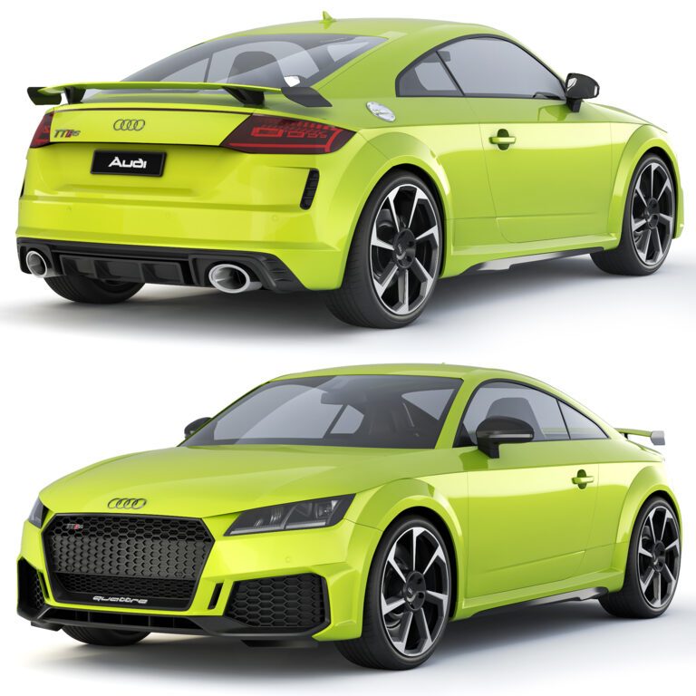 Audi TT RS 2020 car (363495) 3D model - Download 3D model Audi TT RS ...