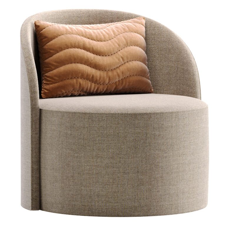 Armchair REYNAUX SLOPE SWIVEL 1 by ogogo (363496) 3D model - Download ...
