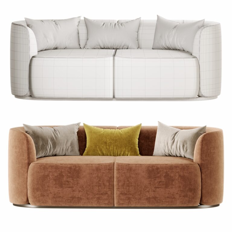 Chloe Sofa by Domkapa (363777) 3D model - Download 3D model Chloe Sofa ...