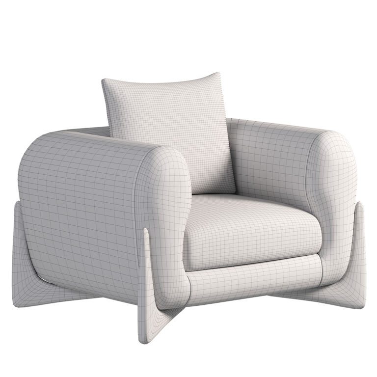 PORADA SOFTBAY Armchair (363990) 3D model - Download 3D model PORADA ...