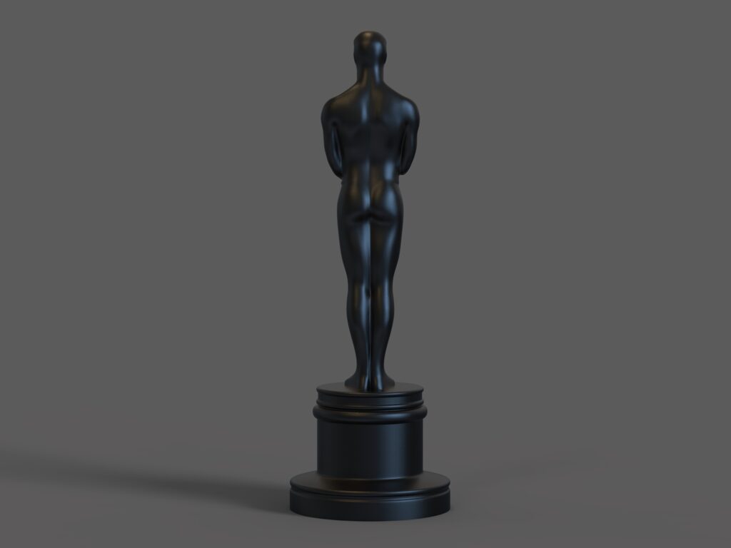 Oscar 3d print model (364574) 3D model - Download 3D model Oscar 3d ...