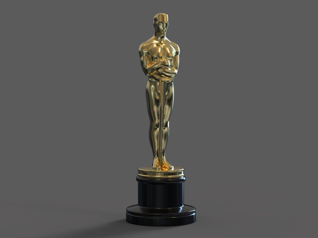 Oscar 3d print model (364574) 3D model - Download 3D model Oscar 3d ...