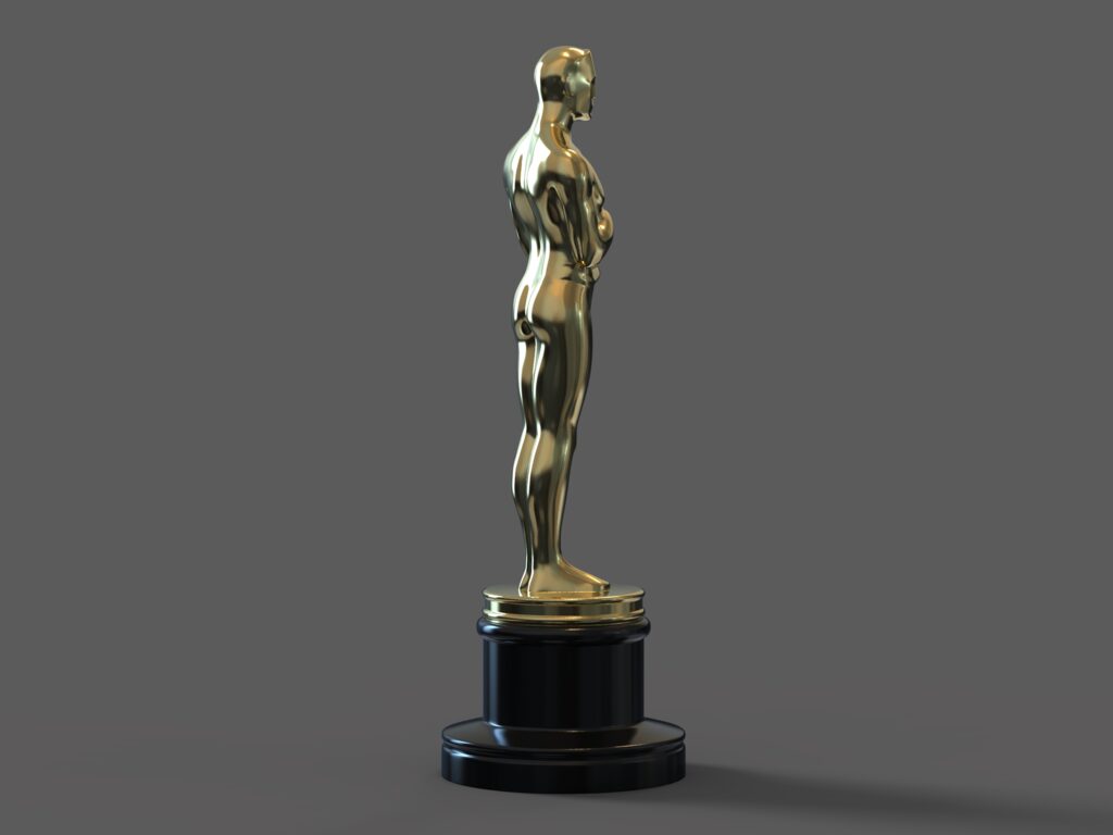 Oscar 3d print model (364574) 3D model - Download 3D model Oscar 3d ...