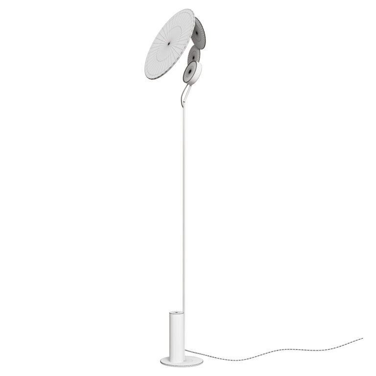 AXOLIGHT Outdoor Cut Designer floor Lamp (364582) 3D model - Download ...