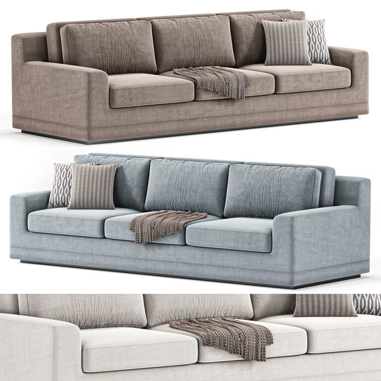 Sofa Manhattan By Eichholtz (364613) 3D model - Download 3D model Sofa ...