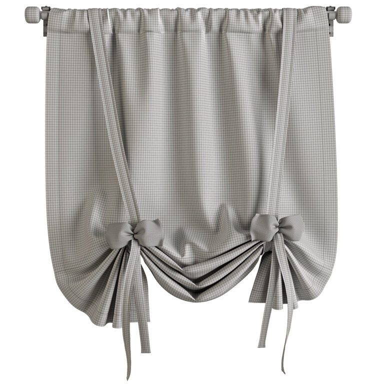 Roman curtain (364635) 3D model - Download 3D model Roman curtain ...