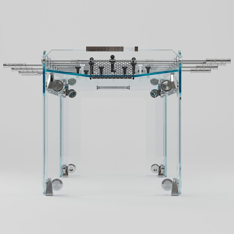 TECKELL® Calcio Balilla collection - Cristallino Classic Foosball Table ...