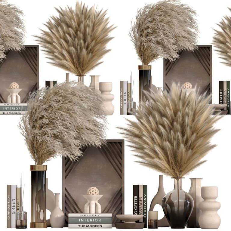 Decorative Set 002 364948 3d Model Download 3d Model Decorative Set
