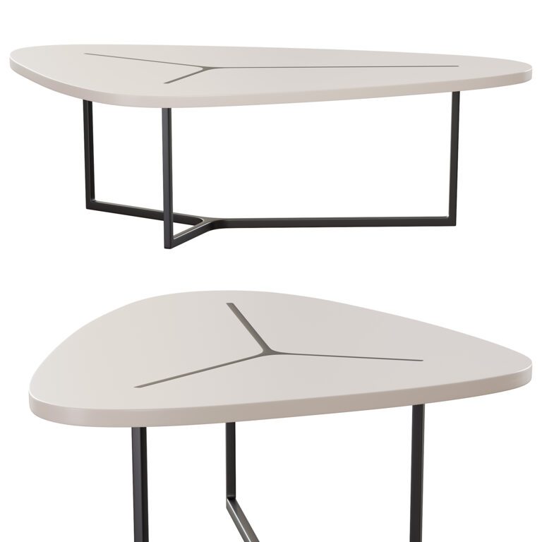TAVOLO SEVEN coffee table B&B ITALIA (365299) 3D model - Download 3D ...