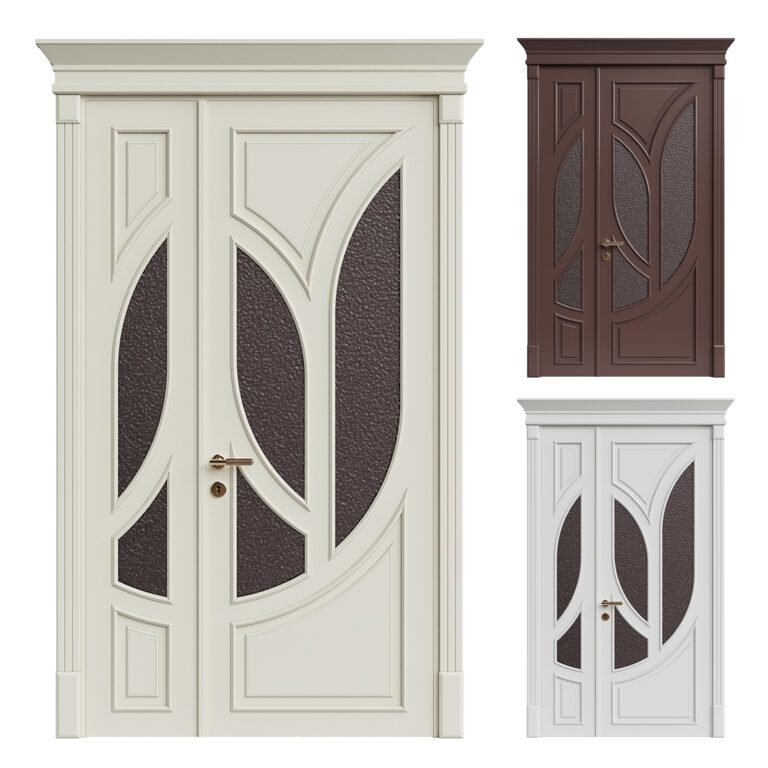 Interior door (365364) 3D model - Download 3D model Interior door ...
