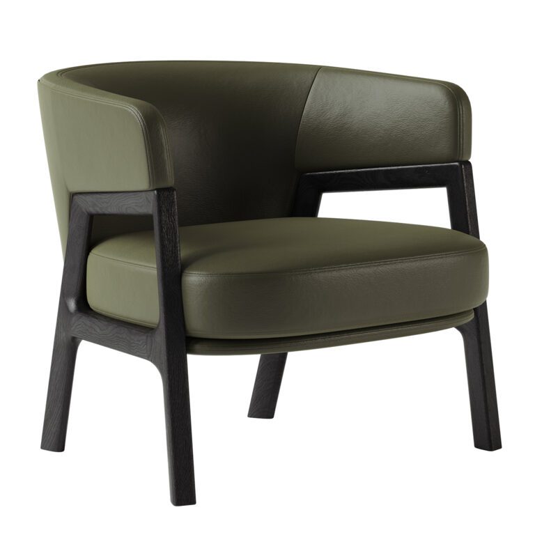 Duo Lounge armchair (365800) 3D model - Download 3D model Duo Lounge ...