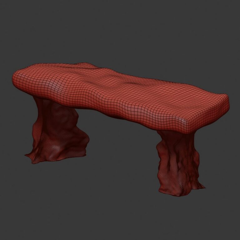 Stone table (365973) 3D model - Download 3D model Stone table (365973 ...