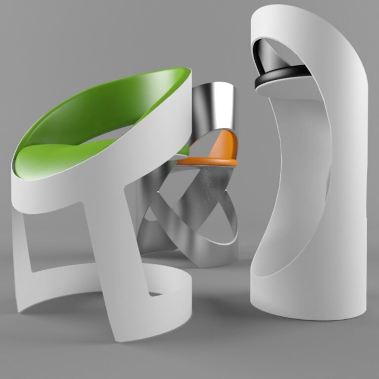 Martz Edition Bar Chairs (366001) 3D model - Download 3D model Martz ...