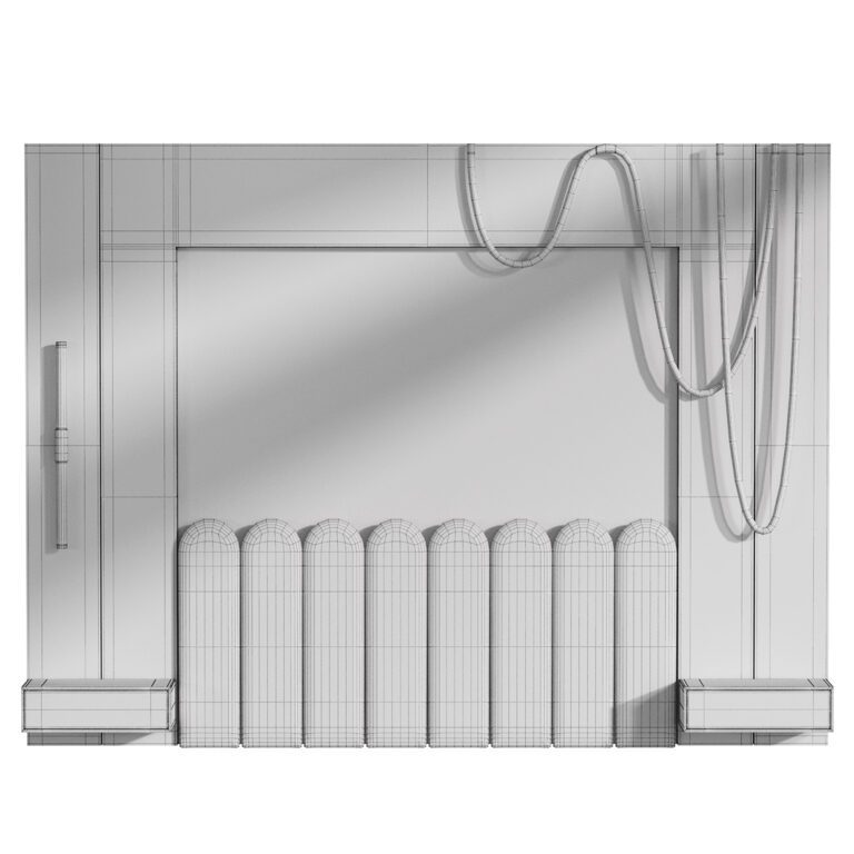 Decorative wall panel N25 (366067) 3D model - Download 3D model ...