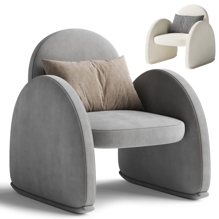 Cesne armchair (366201) 3D model - Download 3D model Cesne armchair ...