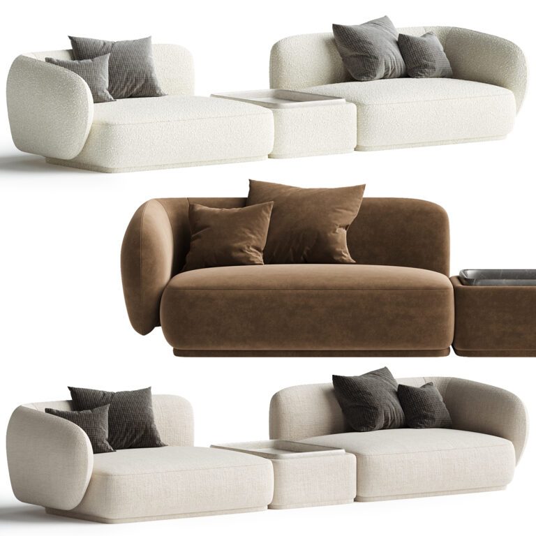 Rene Sofa (366207) 3D model - Download 3D model Rene Sofa (366207 ...