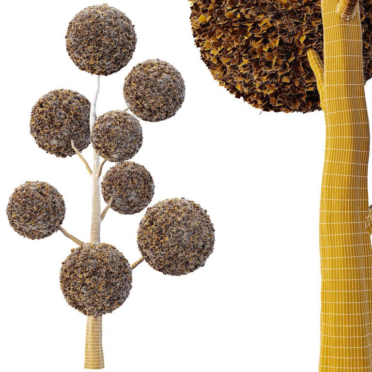 Spherical tree 04 (366307) 3D model - Download 3D model Spherical tree ...