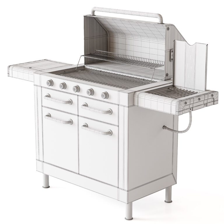 Barbecue 50 (366364) 3D model - Download 3D model Barbecue 50 (366364 ...