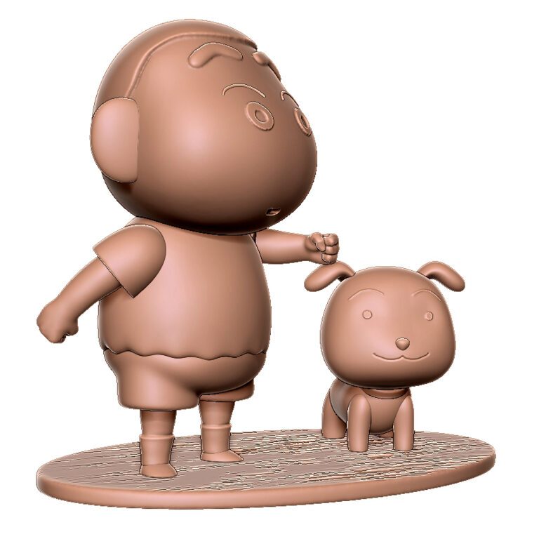 Crayon Shin-chan (Jap. Kureyon Shin-chan) for 3D printing. STL (368106 ...