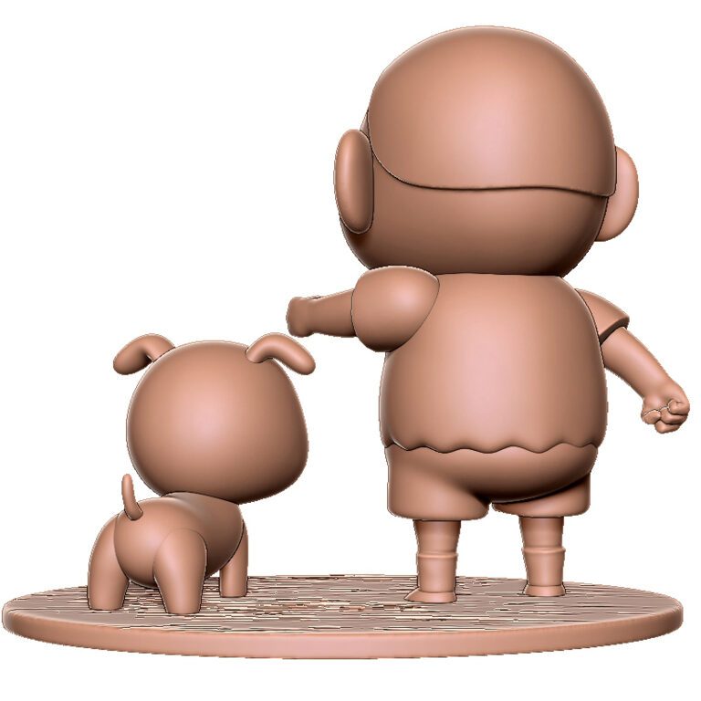 Crayon Shin-chan (Jap. Kureyon Shin-chan) for 3D printing. STL (368106 ...