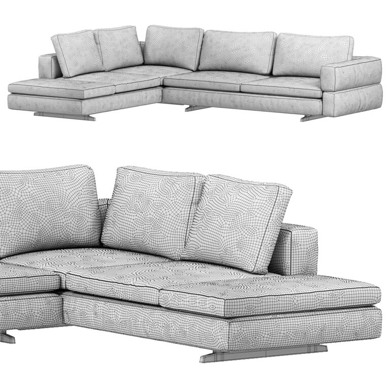 Ever More Sofa by Bonaldo (368268) 3D model - Download 3D model Ever ...