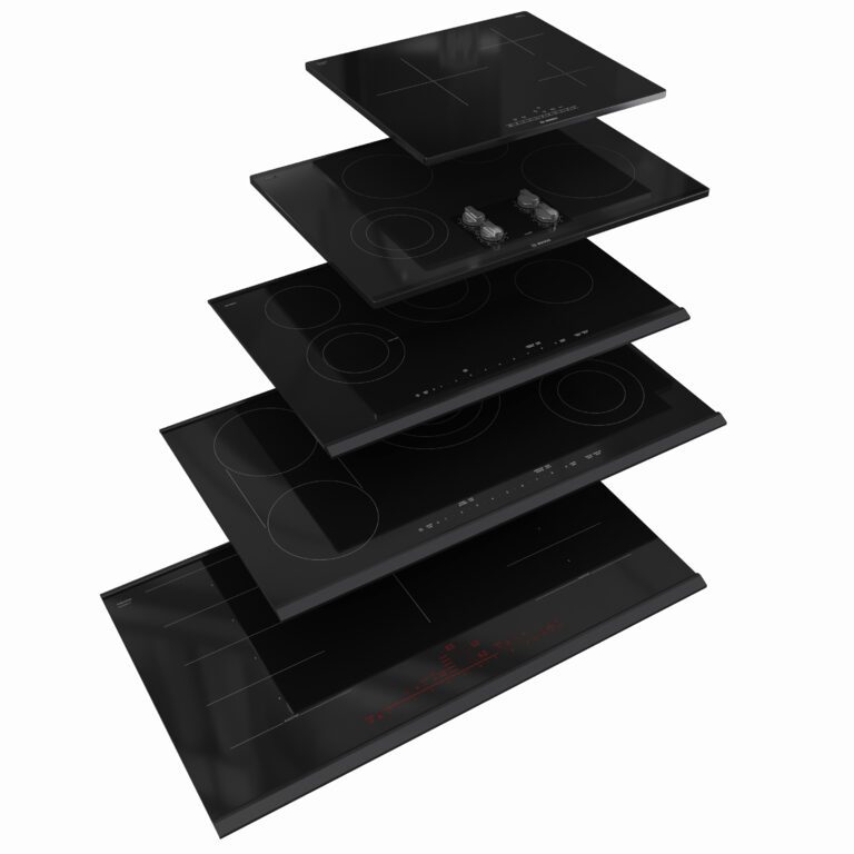 Bosch Induction Electric Hob Set01 (368669) 3D model - Download 3D ...