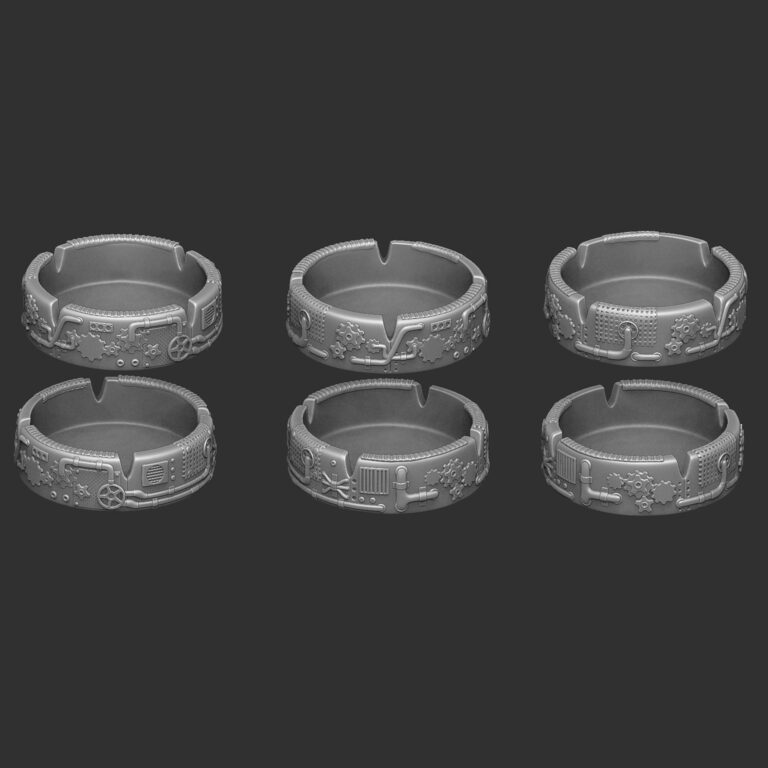 Ashtray. For 3D printing. STL. (368718) 3D model - Download 3D model ...