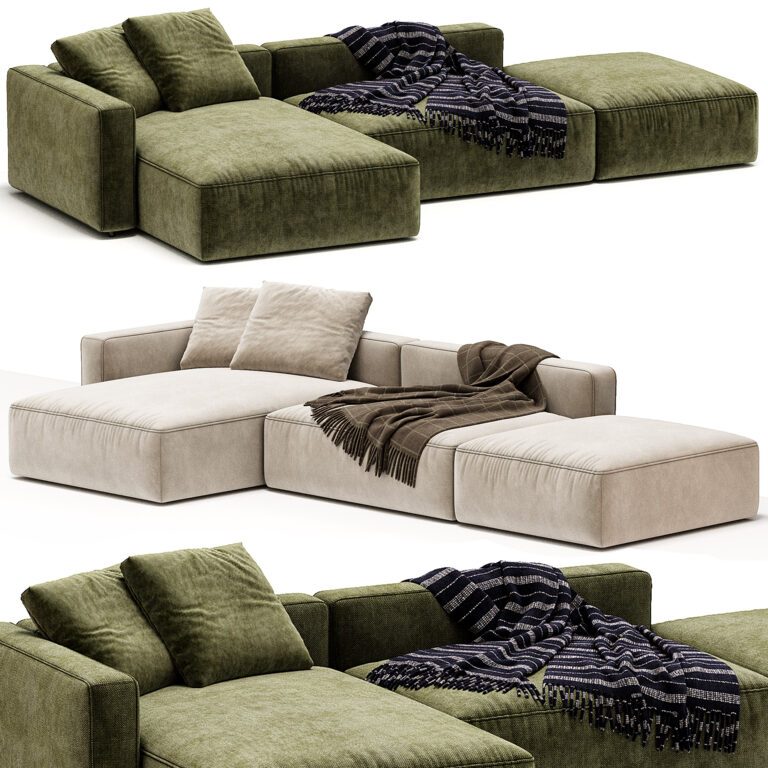 Bari Sofa By Costabella (368865) 3D model - Download 3D model Bari Sofa ...