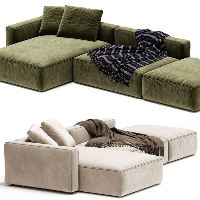 Bari Sofa By Costabella (368865) 3D model - Download 3D model Bari Sofa ...