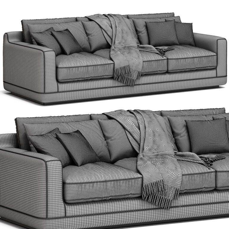 SOFA MANHATTAN (369025) 3D model - Download 3D model SOFA MANHATTAN ...