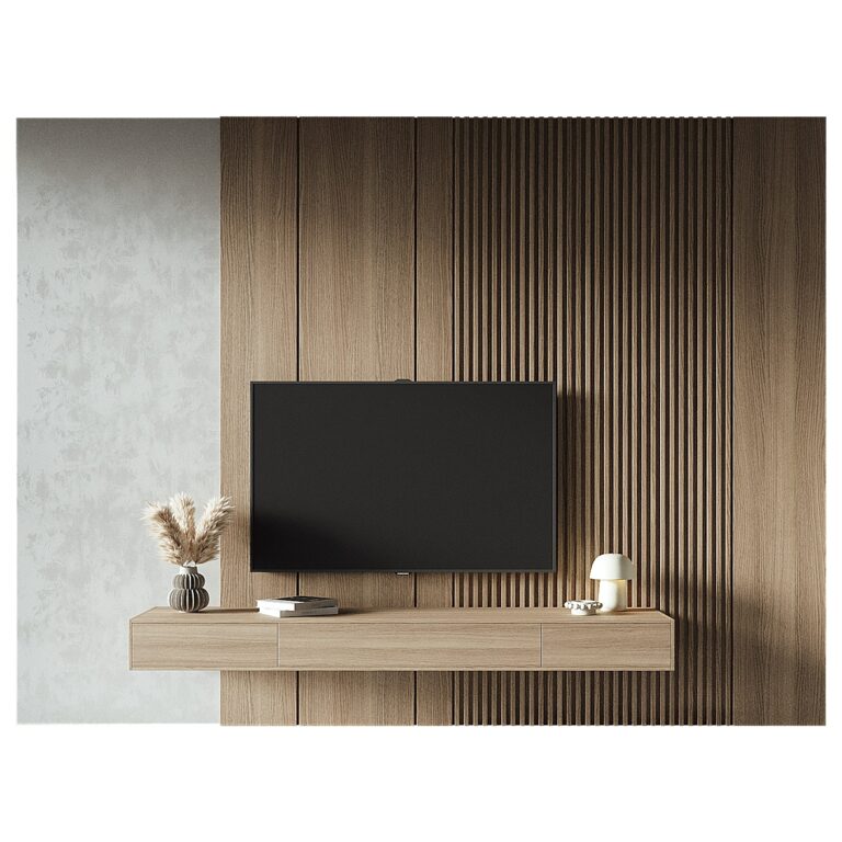 TV WALL set 002 (369052) 3D model - Download 3D model TV WALL set 002 ...