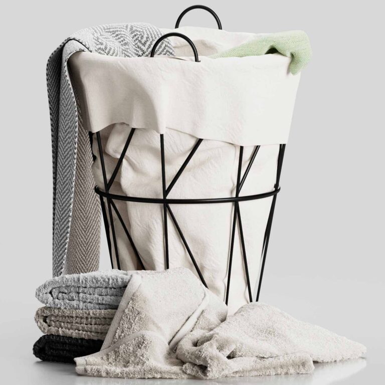 Laundry basket (369628) 3D model - Download 3D model Laundry basket ...