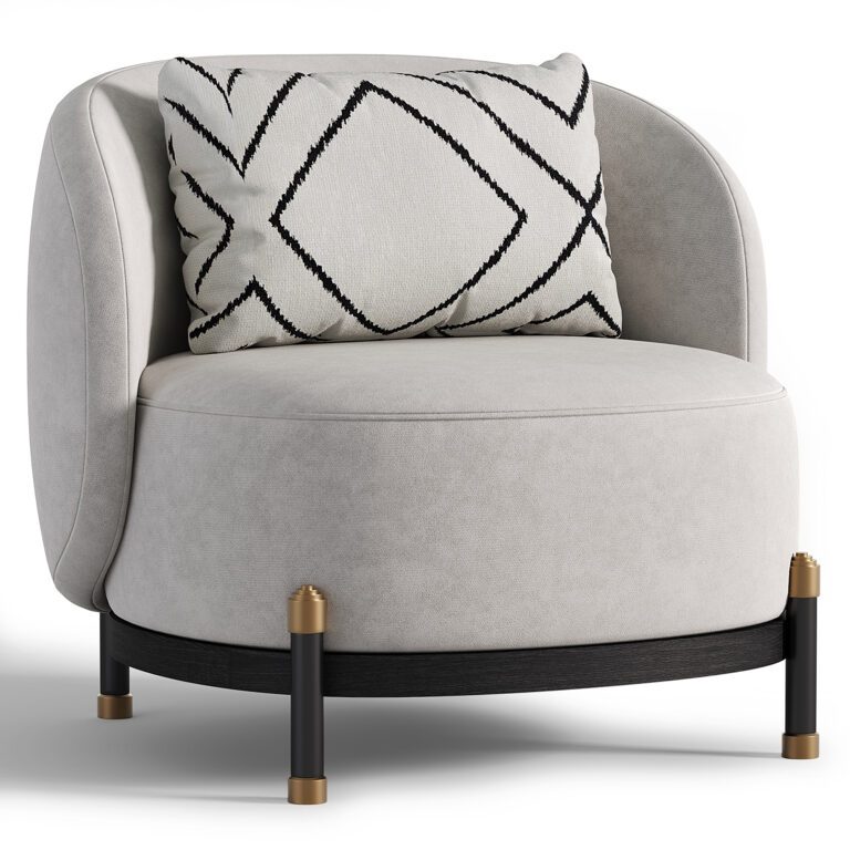 Grayson Armchair (369668) 3D model - Download 3D model Grayson Armchair ...