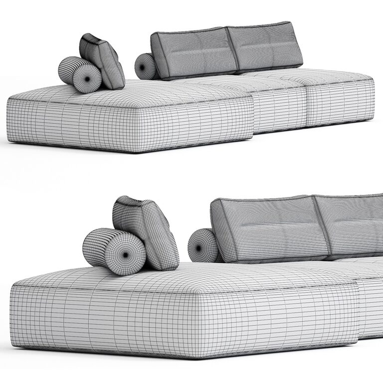 Sofa 260 (369790) 3D model - Download 3D model Sofa 260 (369790 ...
