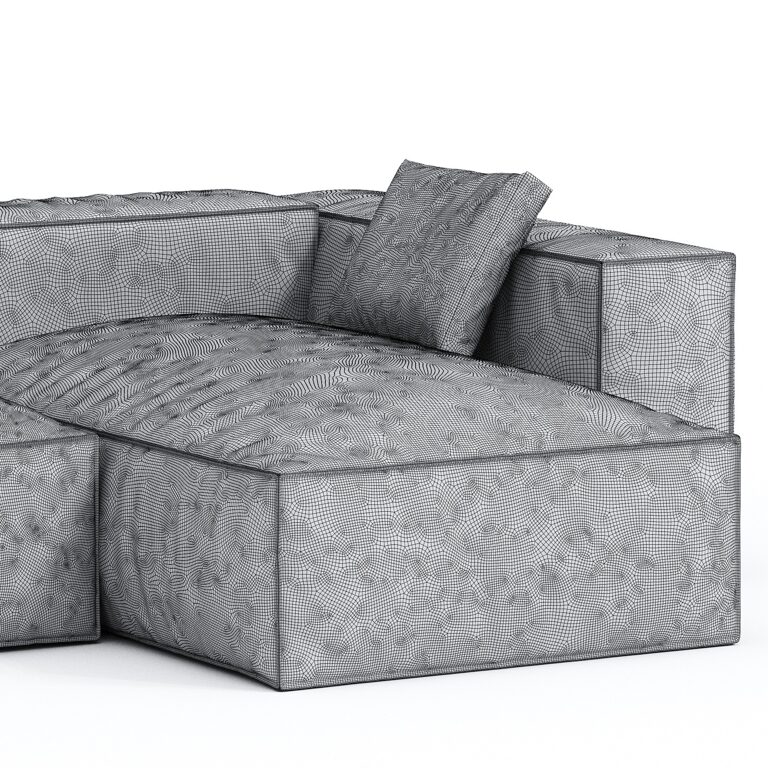 Sofa 370 (370058) 3D model - Download 3D model Sofa 370 (370058 ...