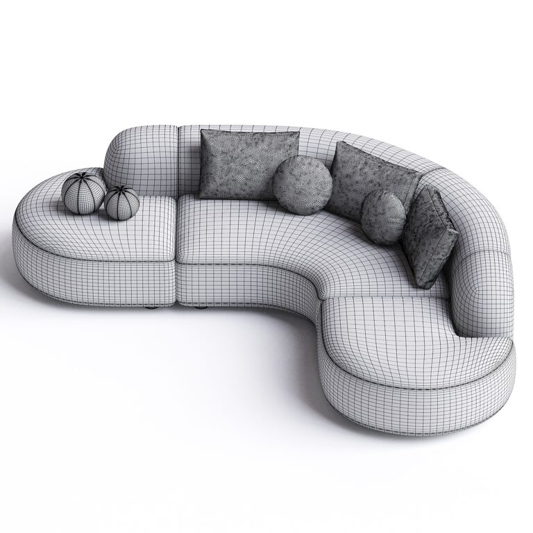 Sofa 400 (370123) 3D model - Download 3D model Sofa 400 (370123 ...