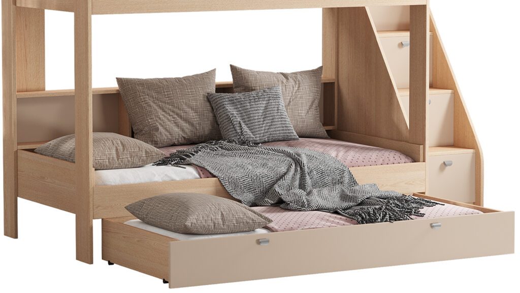 Three-tier bed Golden Kids 10 (370309) 3D model - Download 3D model ...