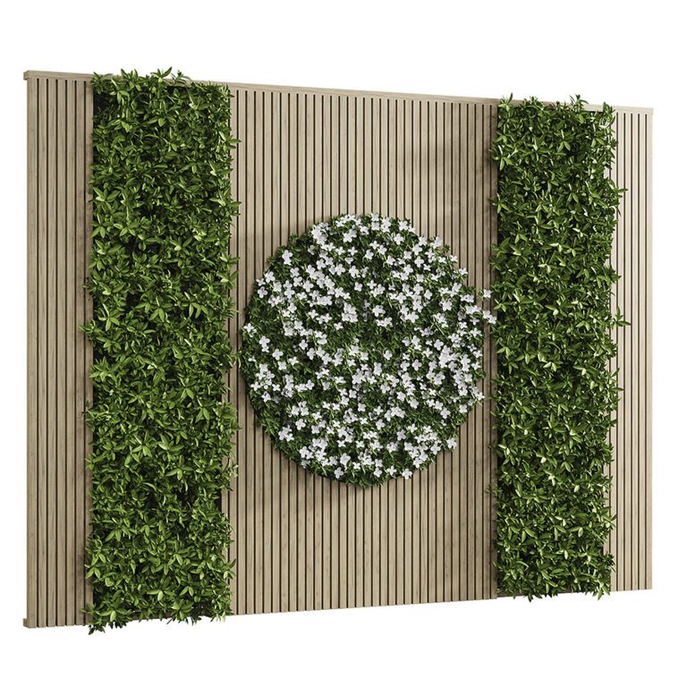 Vertical Wall Garden phytowall (370725) 3D model - Download 3D model ...
