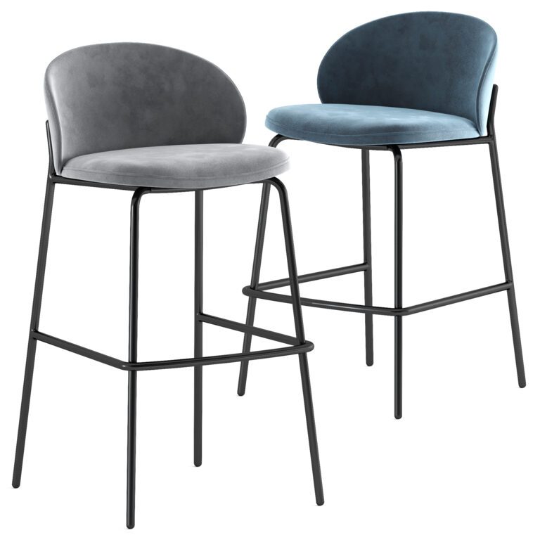 Princeton Bar chair by BoConcept (370755) 3D model - Download 3D model ...