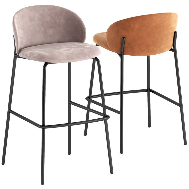 Princeton Bar chair by BoConcept (370755) 3D model - Download 3D model ...