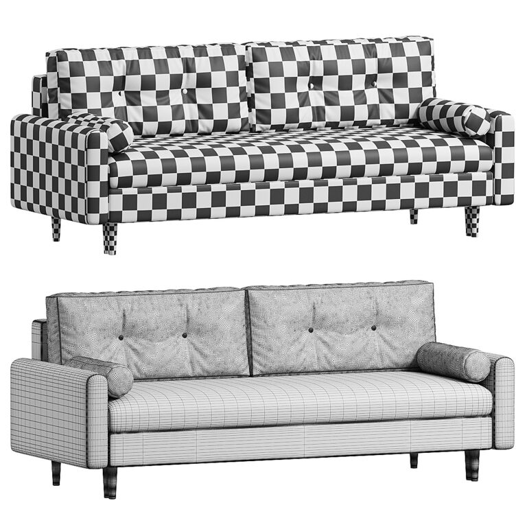Numo sofa (370943) 3D model - Download 3D model Numo sofa (370943 ...