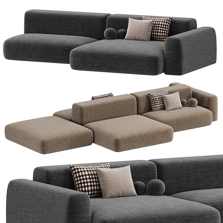 Sky Sofa Modular By Tamamm (371052) 3D model - Download 3D model Sky ...