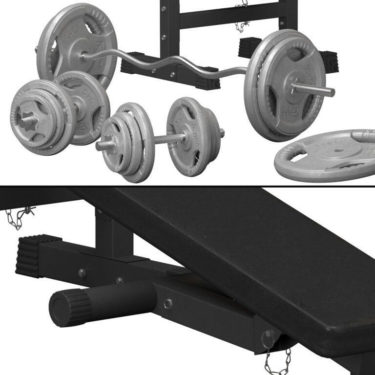 MIRAFIT M1 WEIGHT LIFTING STARTER SET (371194) 3D model - Download 3D ...