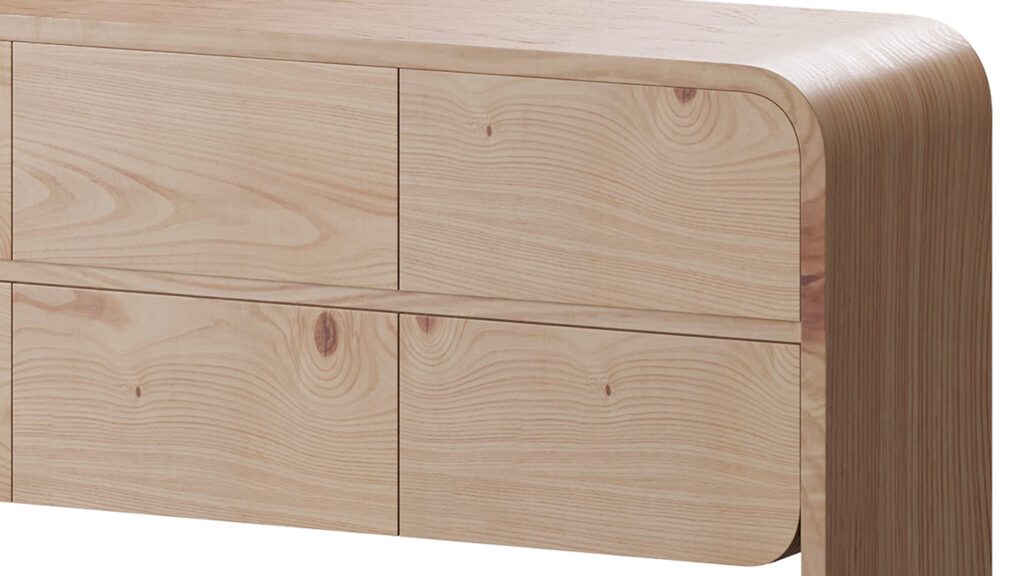 Cortez Natural Floating chest of drawers by Leanne Ford (371221) 3D ...