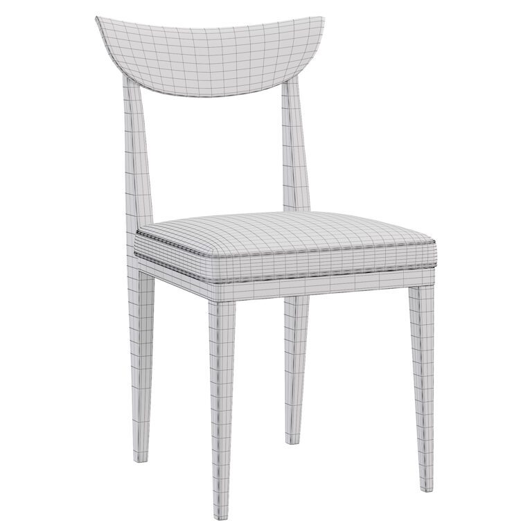LAZLO CHAIR PIERRE DUBOIS by Collinet (371472) 3D model - Download 3D ...