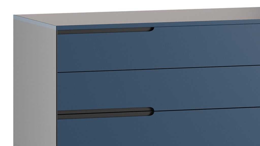 Natuzzi Italia MONDRIAN chest of drawers (371743) 3D model - Download ...